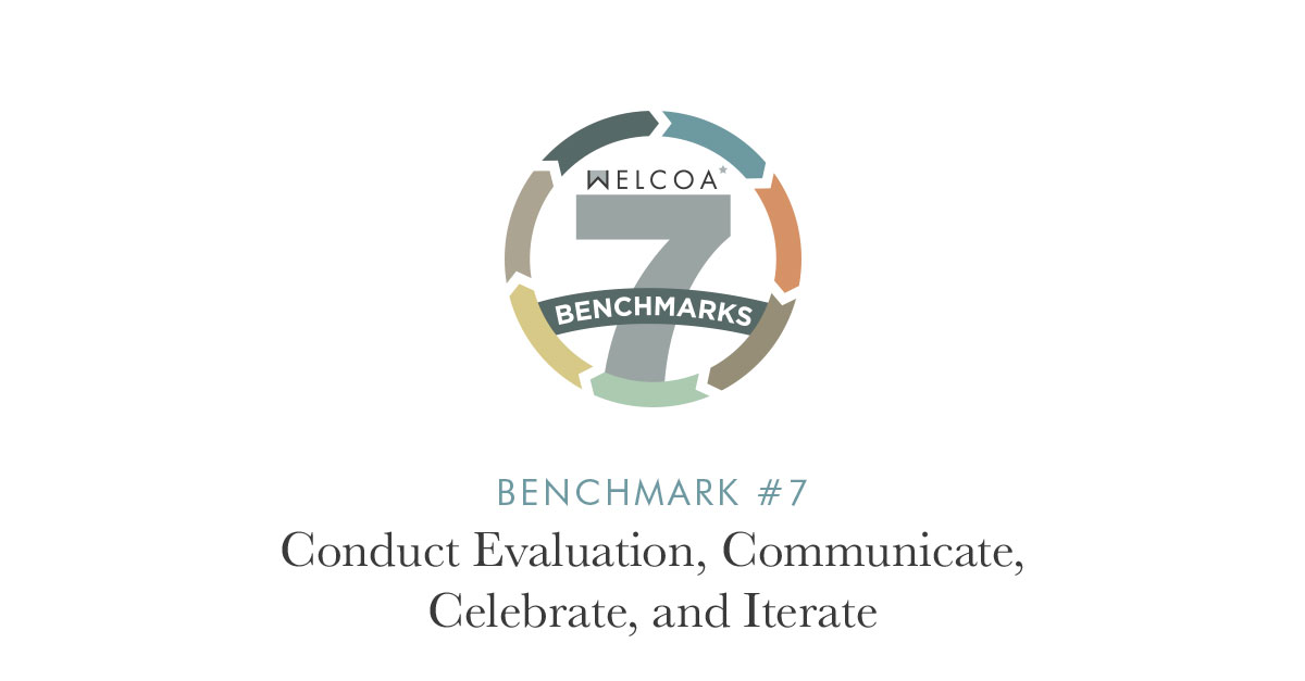 Benchmark 7: Conduct Evaluation, Communicate, Celebrate, and Iterate