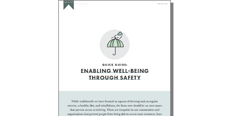 Enabling Well-Being Through Safety - Wellness Alliance